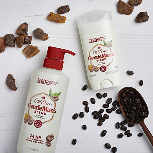 Old Spice Men's Deodorant Aluminum Free Coffee & Amber, 3.0oz (Pack of 12)