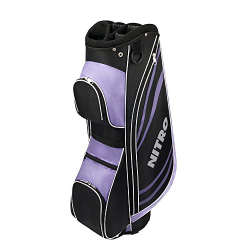 Nitro Blaster Pro Golf Set Ladies Right Handed, Silver/black