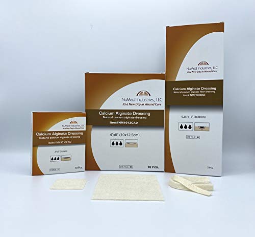 NuMed Calcium Alginate Dressing 4x5