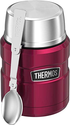 Thermos Stainless King Food Flask - 470 ml, Raspberry