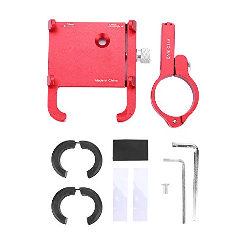 Ruiqas Bicycle & Motorcycle Cell Phone Mount, Phone Holder Mount for Bike Handlebar Cycling Accessory Suitable for 22.2-31.8mm Handlebar