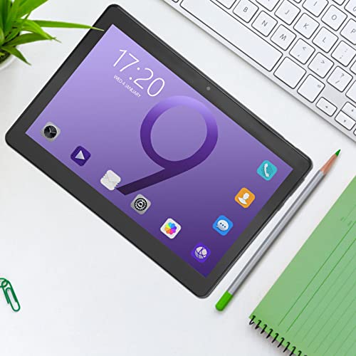 PUSOKEI 10.1in Tablet PC, HD Calling Tablet, IPS Touch Screen, 10 Core CPU, 4GB & 64GB, 128GB Expand Android 11 Tablet with 5 & 13MP Camera, 2.4G/5G WiFi, BT, 8800mah Battery (Black)(US)