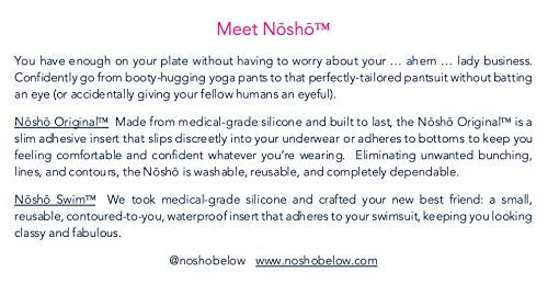 NŌSHŌ Swim Camel Toe Concealer Reusable Invisible Adhesive Silicone for Women Leggings Swimwear Activewear