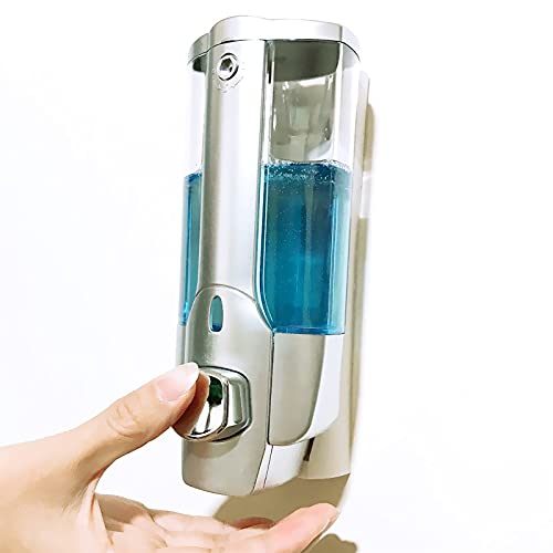 Soap Dispenser Liquid Soap Dispenser 350ml Wall Mount Shower Bathroom Lotion Soap Shampoo Dispensers, for Kitchen Bathroom Hotel Bathroom Soap Dispenser