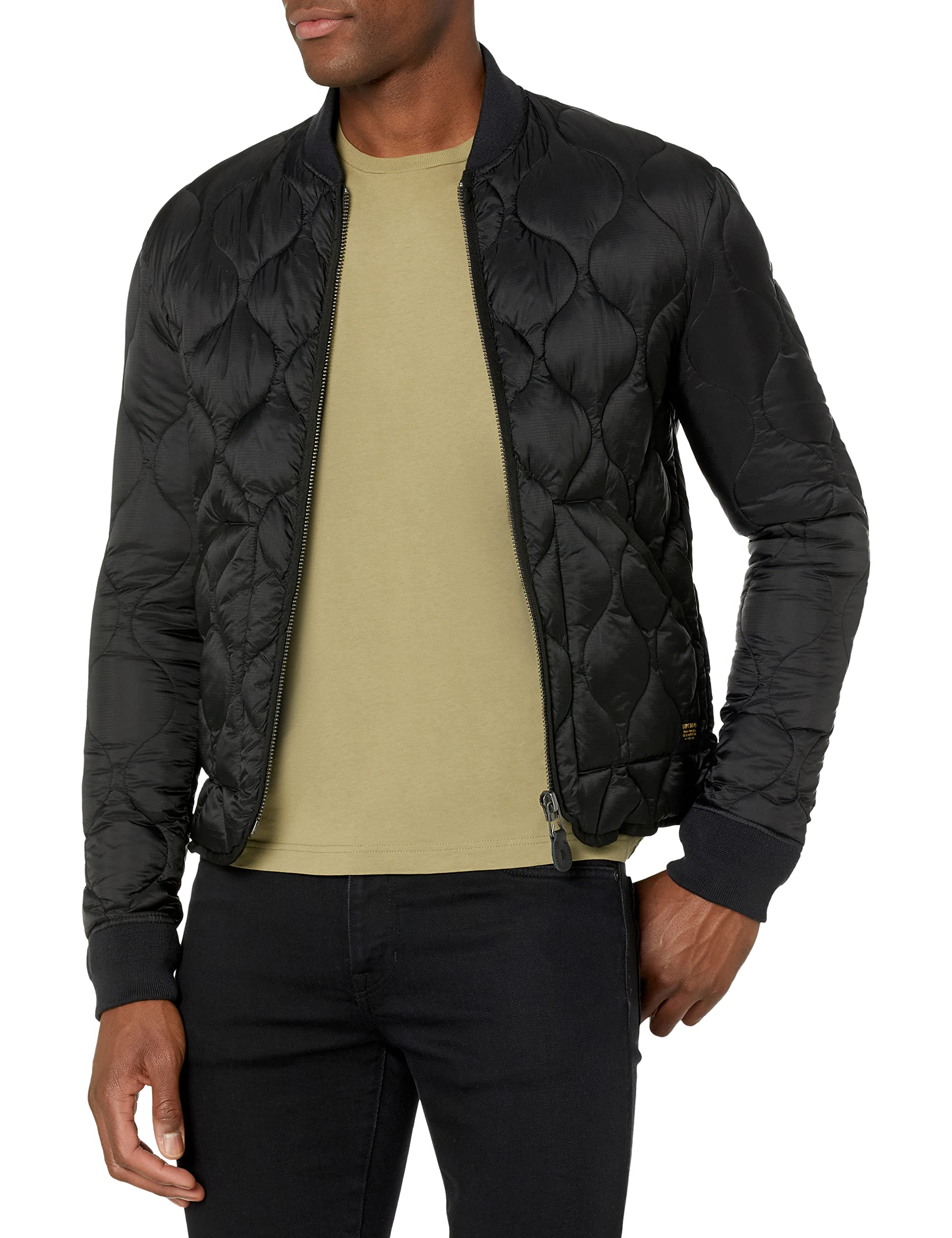 Superdry Men's Liner Bomber, Jet Black, 2XL