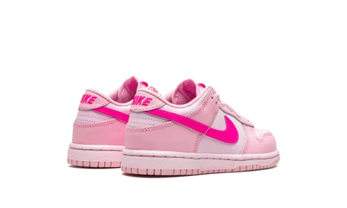 Nike Preschool Dunk Low DH9756 600 Triple Pink - Size 1Y
