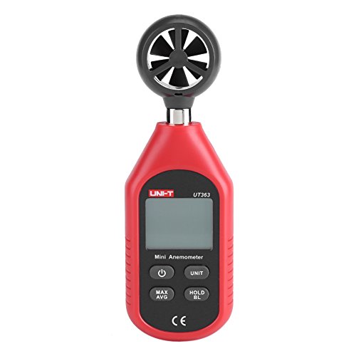 UNI-T UT363 High Accuracy LCD Digital Anemometer Wind Speed Temperature Gauge Meter Tester