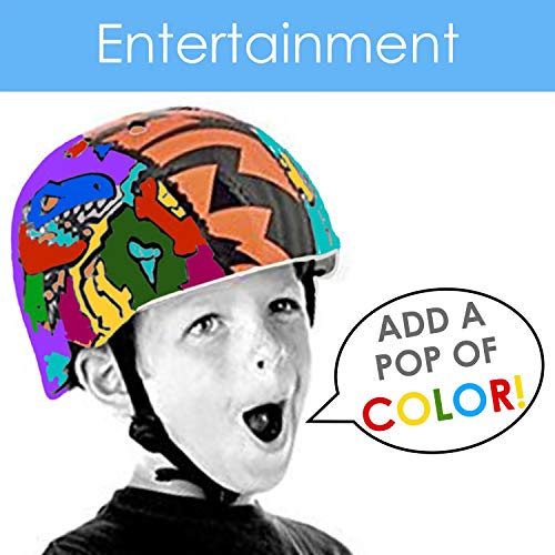 Raskullz Color Me Dino Toddler 3+ Multisport Helmet