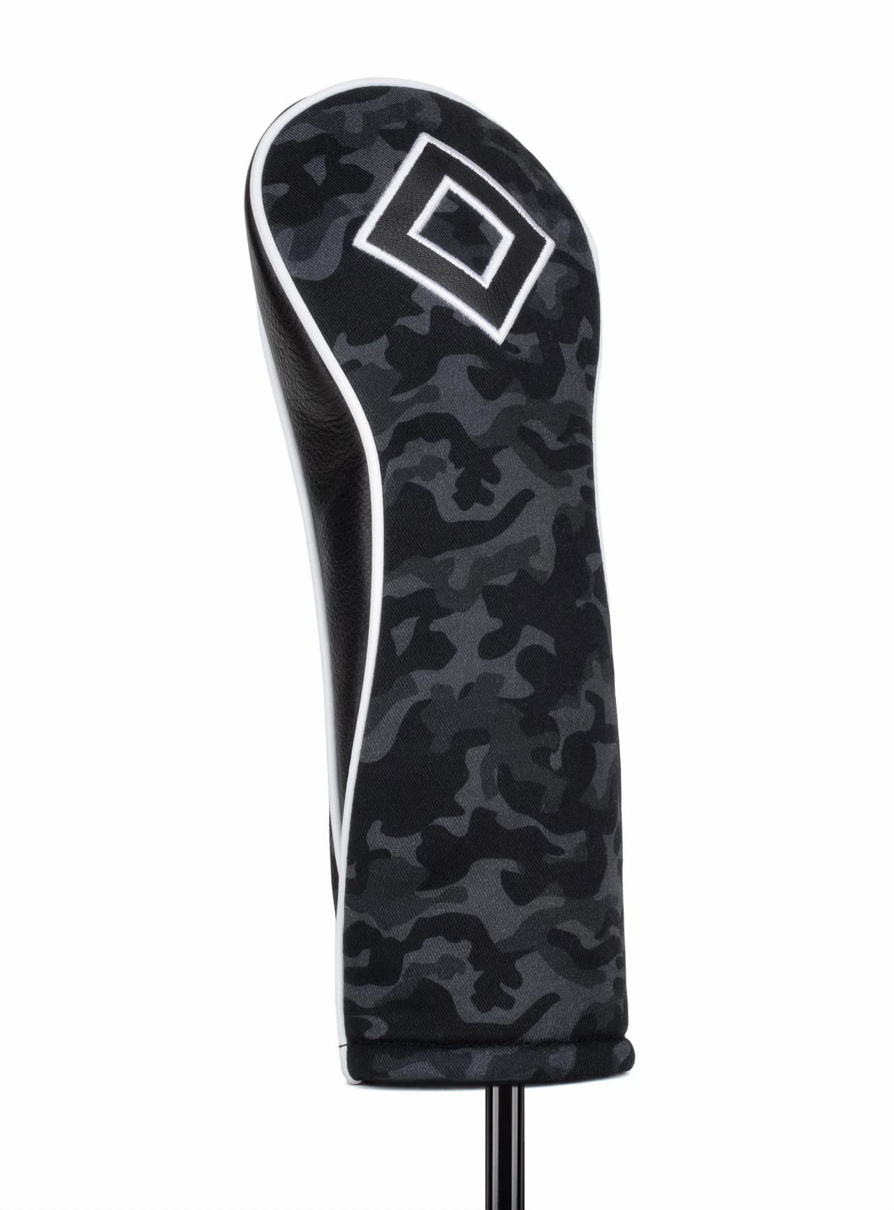 Titleist Golf Black Camo Leather & Cotton Twill Fairway Headcover Black
