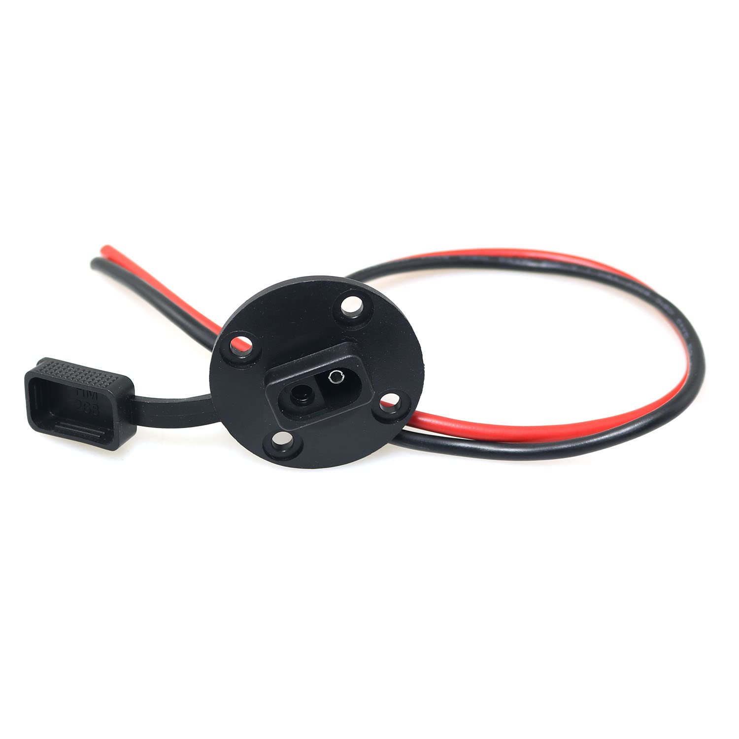 RLECS Solar Weatherproof SAE Socket Sidewall Port 12AWG SAE Cable Connector 30cm