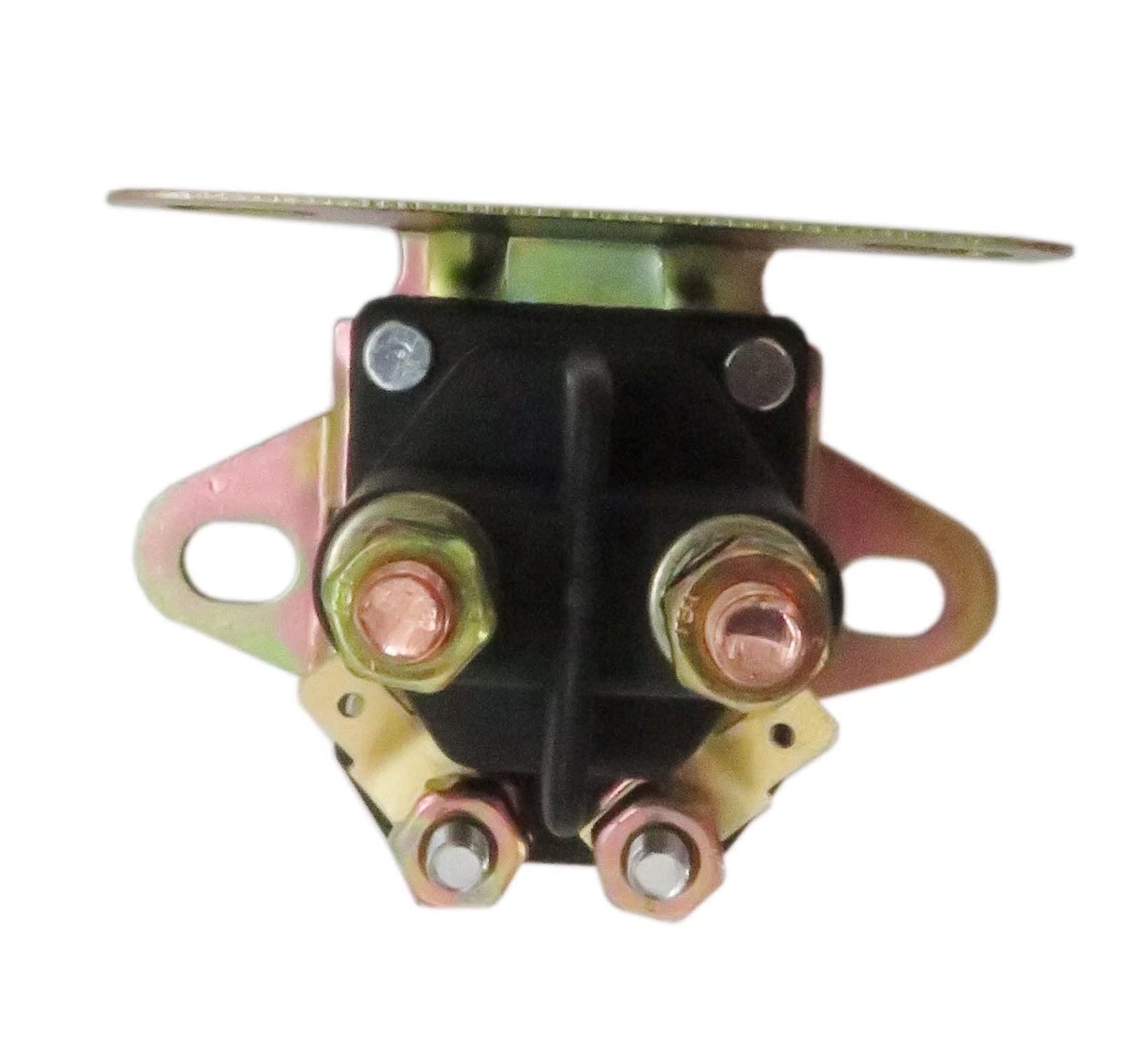 Rllyer Starter Solenoid w/ 2 Hole Bracket For Exmark Lawn Boy Toro 104-3189 117-1197