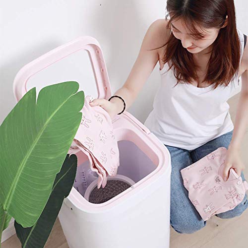 Single Bucket Washing Machine，Portable Mini Washing Machine, Compact Laundry Washer for Dorms and Apartments