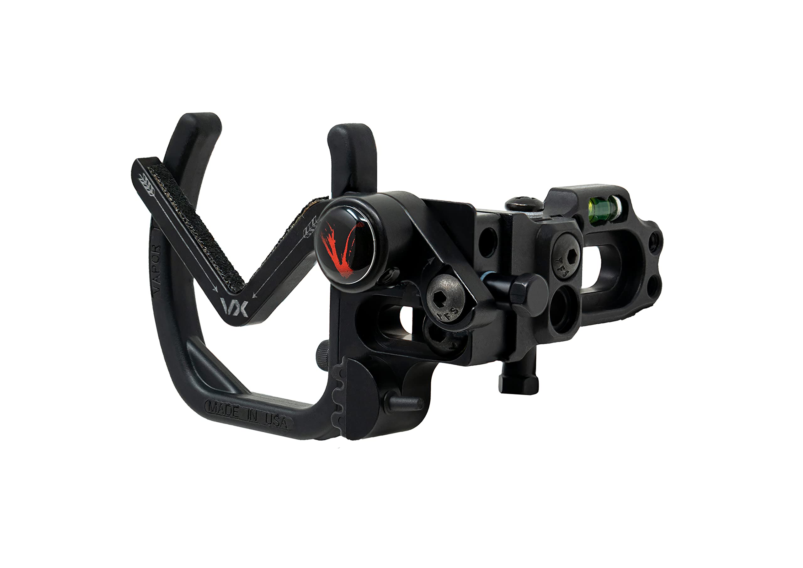 Vapor Trail Archery Pro VX Arrow Rest, Right Hand, Standard Bracket, Black Cage, (PXRH01)