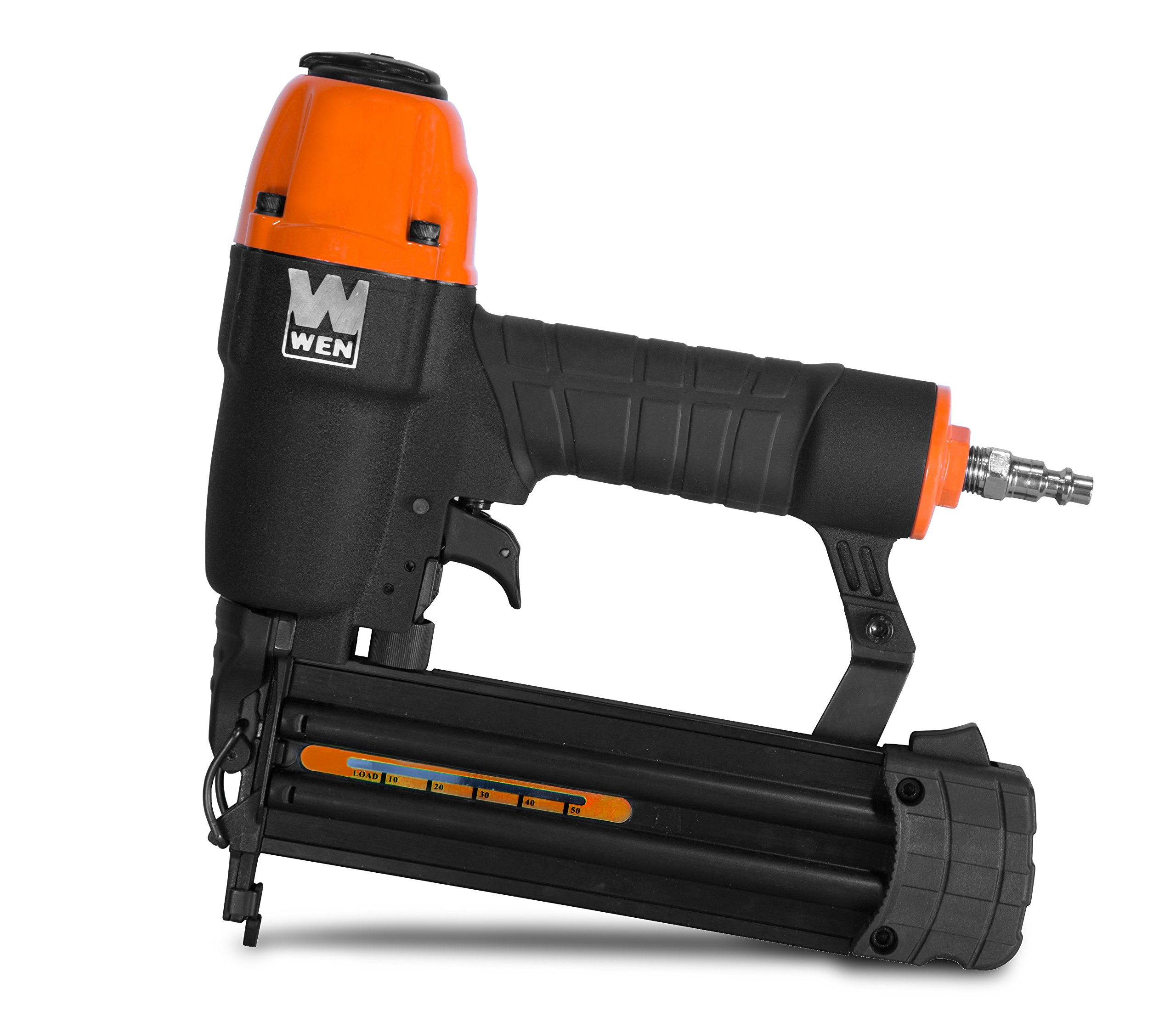 WEN 61723K 18-Gauge 3/8-Inch to 2-Inch Brad Nailer with Carrying Case and 2000 Nails