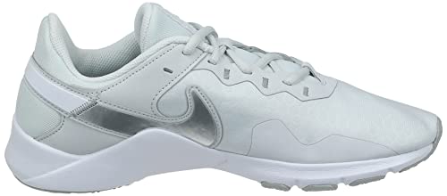 Nike Womens Legend Essential 2 Running Trainers, Photon DUST/Metallic Silver, 8.5