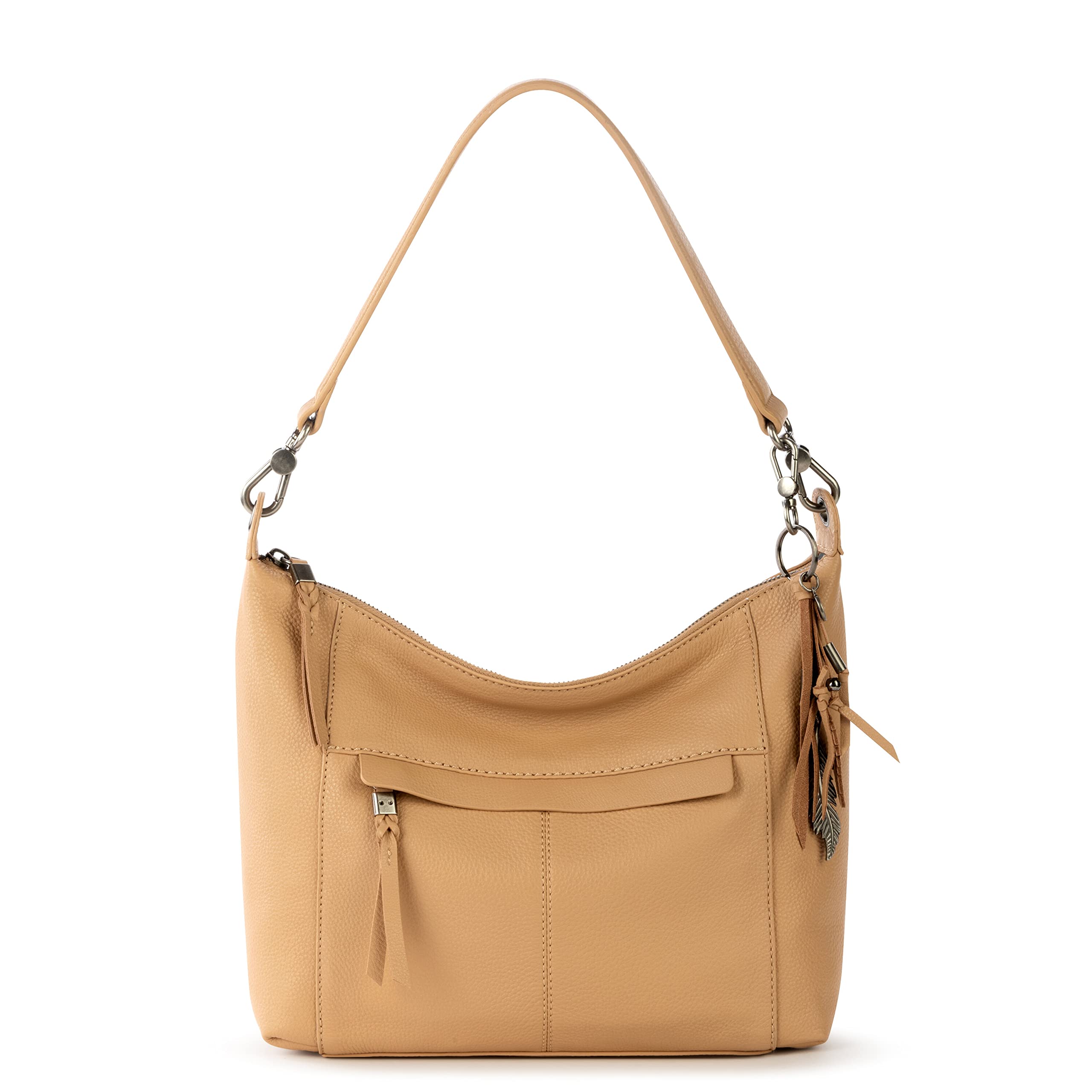 The Sak Womens Alameda Hobo Bag In Leather, Tan, One Size US