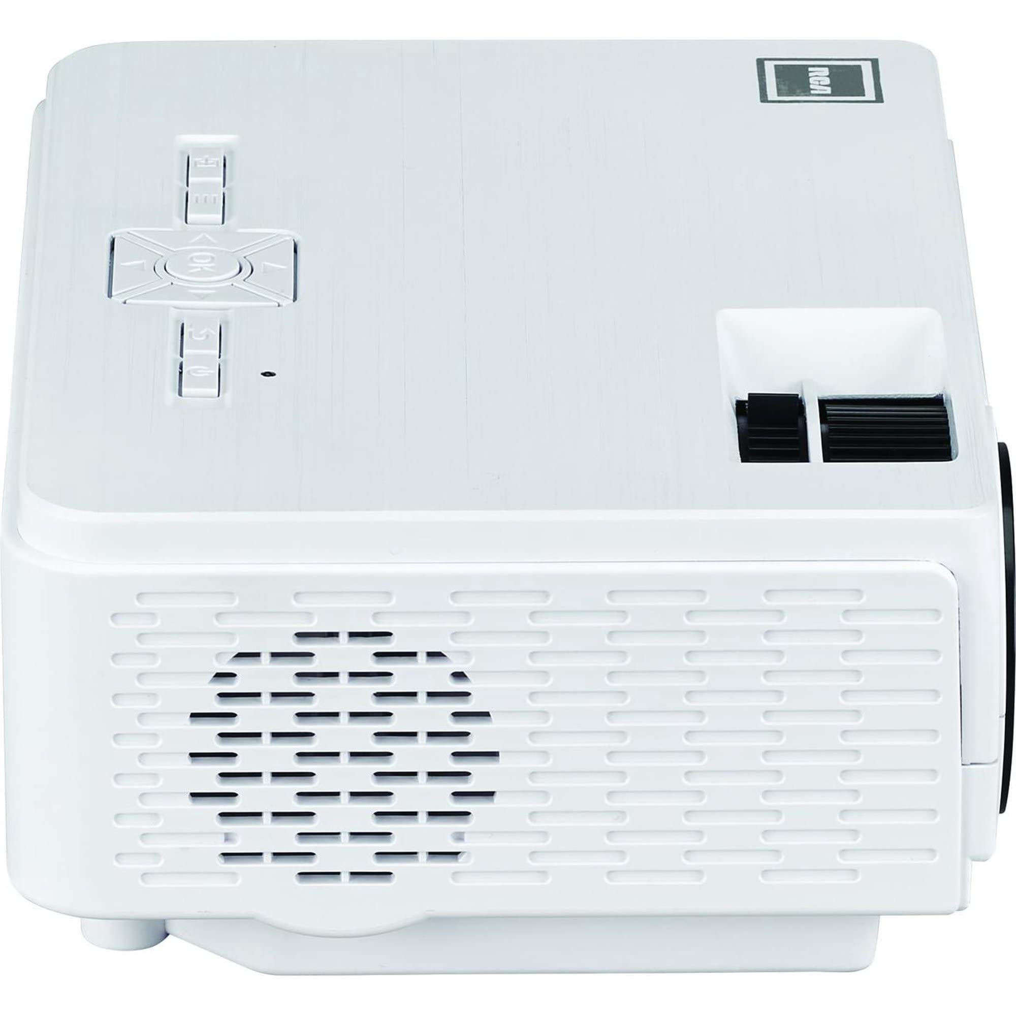 RCA 480P LCD Home Theater Projector with Bonus 100" Fold up Projector Screen RPJ166-COMBO (Renewed)