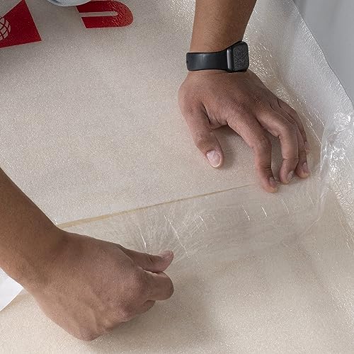 ROBERTS 70-025 Qep 70-029 Unison Underlayment, 48 in W X 25 Ft L, Polyethylene, 100 Sq Roll