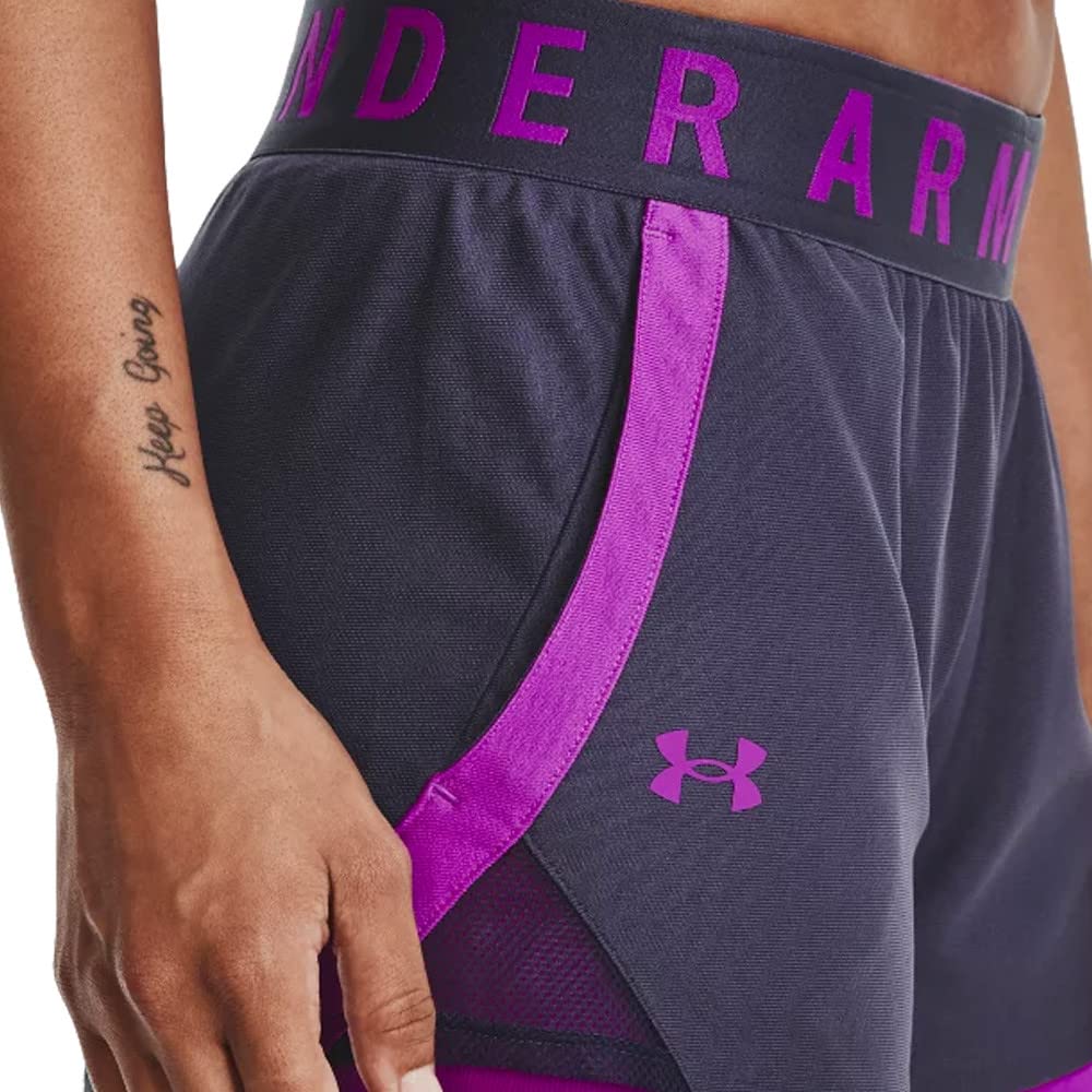 Under Armour Play Up 2-in-1 Shorts Tempered Steel/Strobe XL (US 16)