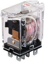 OMRON INDUSTRIAL AUTOMATION LY2F-AC24 POWER RELAY, DPDT, 24VAC, 10A, PLUG IN (5 pieces)