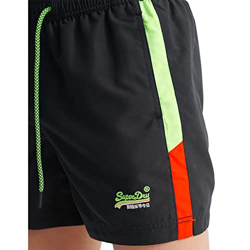 Superdry Mens Beach Volley Swim Shorts Darkest Navy Size L