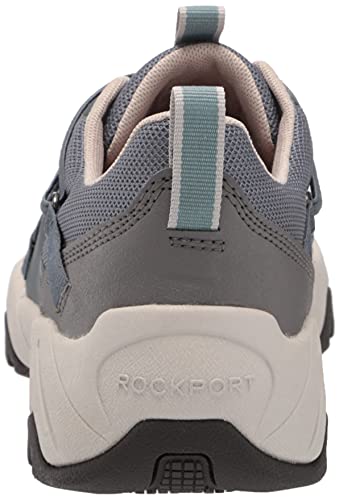 Rockport Women's XCS Spruce Peak Slip On Walking Shoe, Blue Water Resistant, 8.5