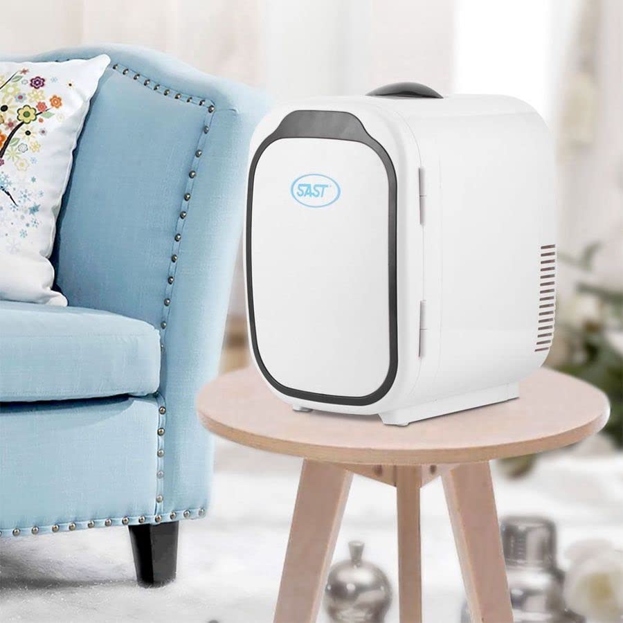 N/A 6L Mini Fridge Refrigerator Heating Cooling Box for Car Home Use Cigarette Lighter Electric Freezer