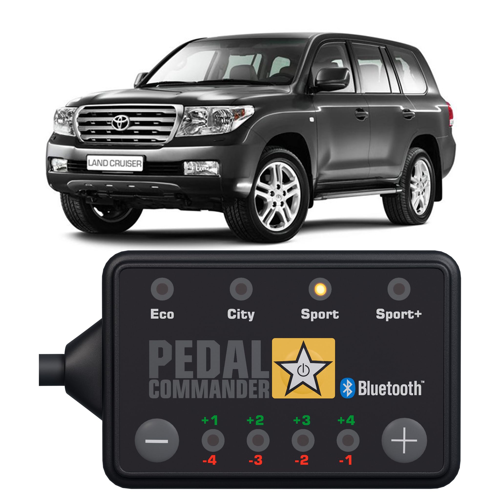 PEDAL COMMANDER for Toyota Land Cruiser 2008-2021 Throttle Response Controller Fits: J200 Base Model, Heritage Edition, 5.7L for Toyota Land Cruiser Accessories Performance Parts