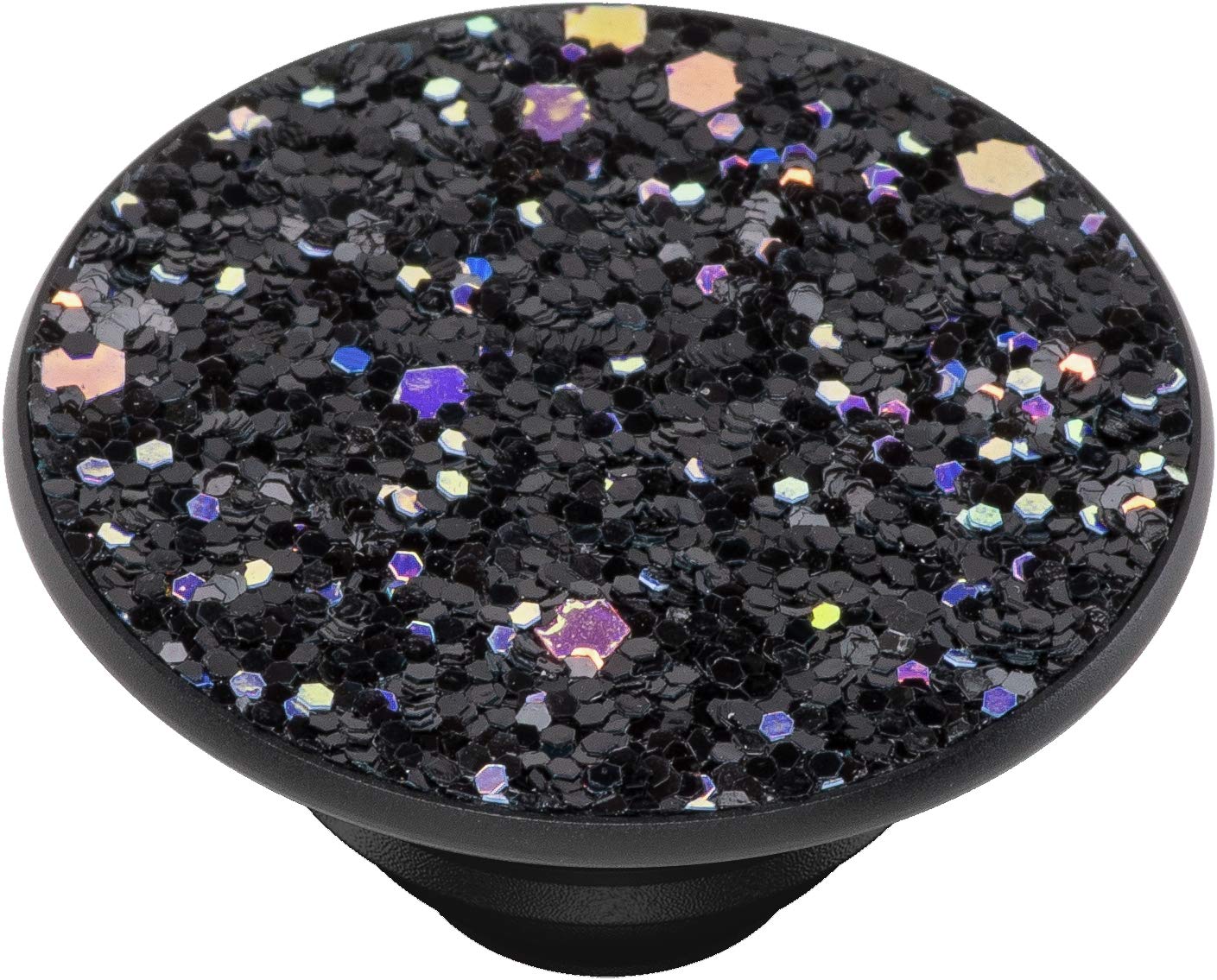PopSockets Phone Grip with Expanding Kickstand, Glitter PopGrip - Sparkle Black
