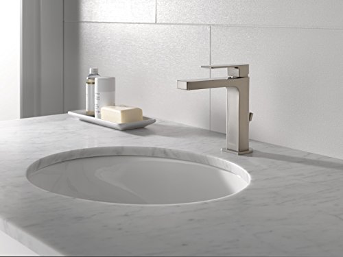 Peerless P1519LF-BN-HA Xander Single Handle Hi-Arc Bathroom Faucet, Brushed Nickel