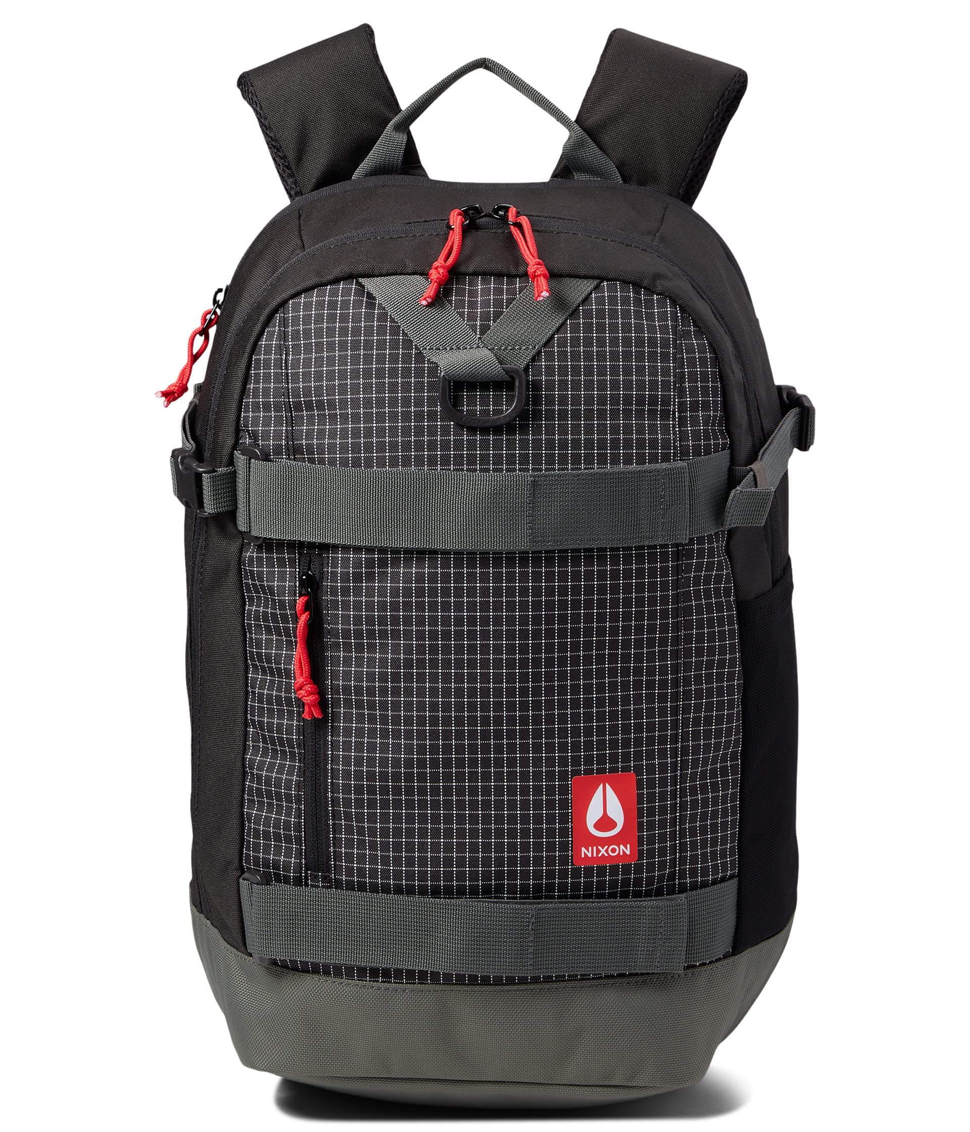 NIXON Gamma Backpack - Vintage Orange Multi - Made with REPREVE® Our Ocean™ and REPREVE® recycled plastics.