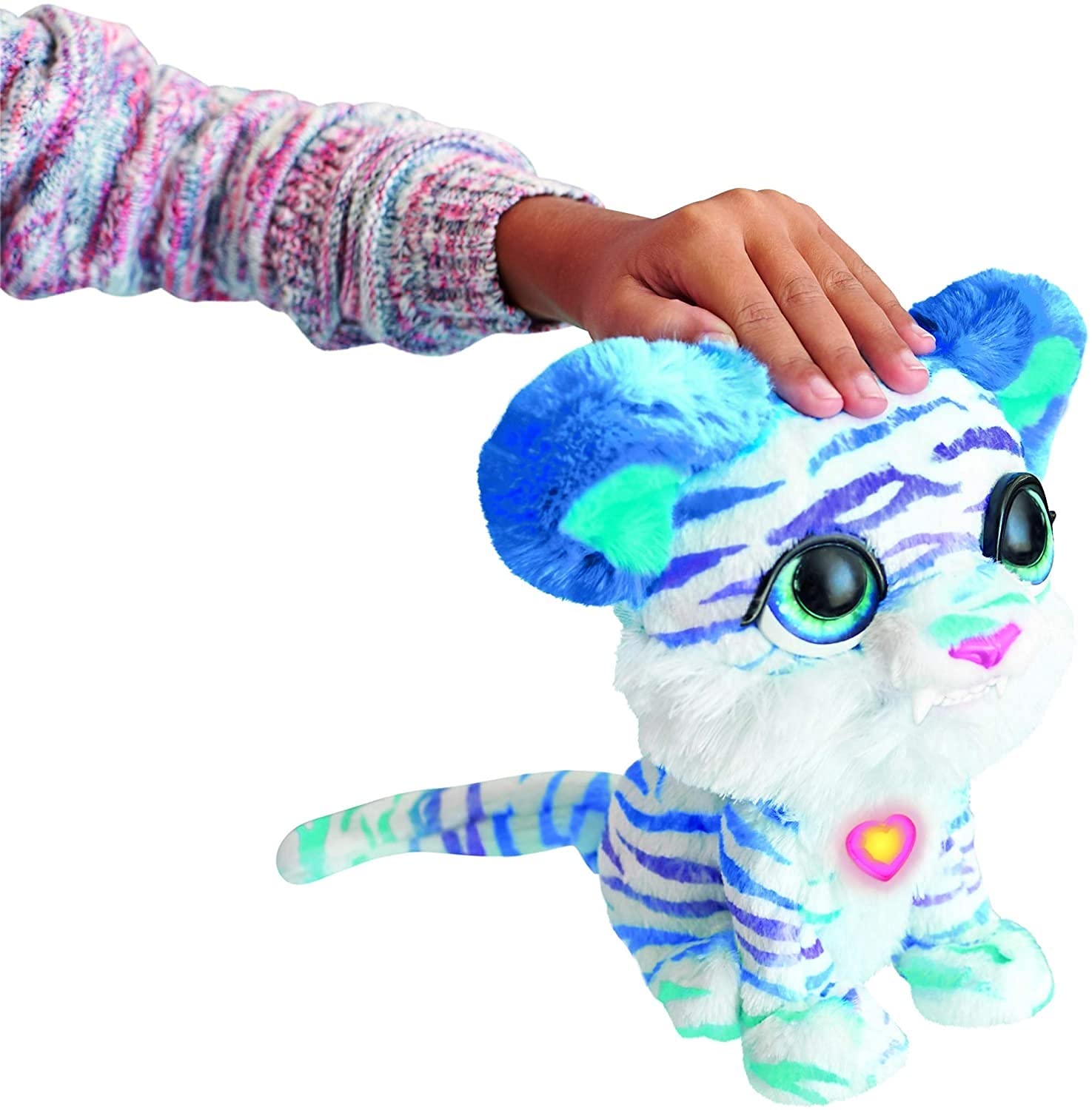 WJJ Electronic pet Friend Walking pet pet Baby Toy Brontosaurus Rabbit Tiger Lion King