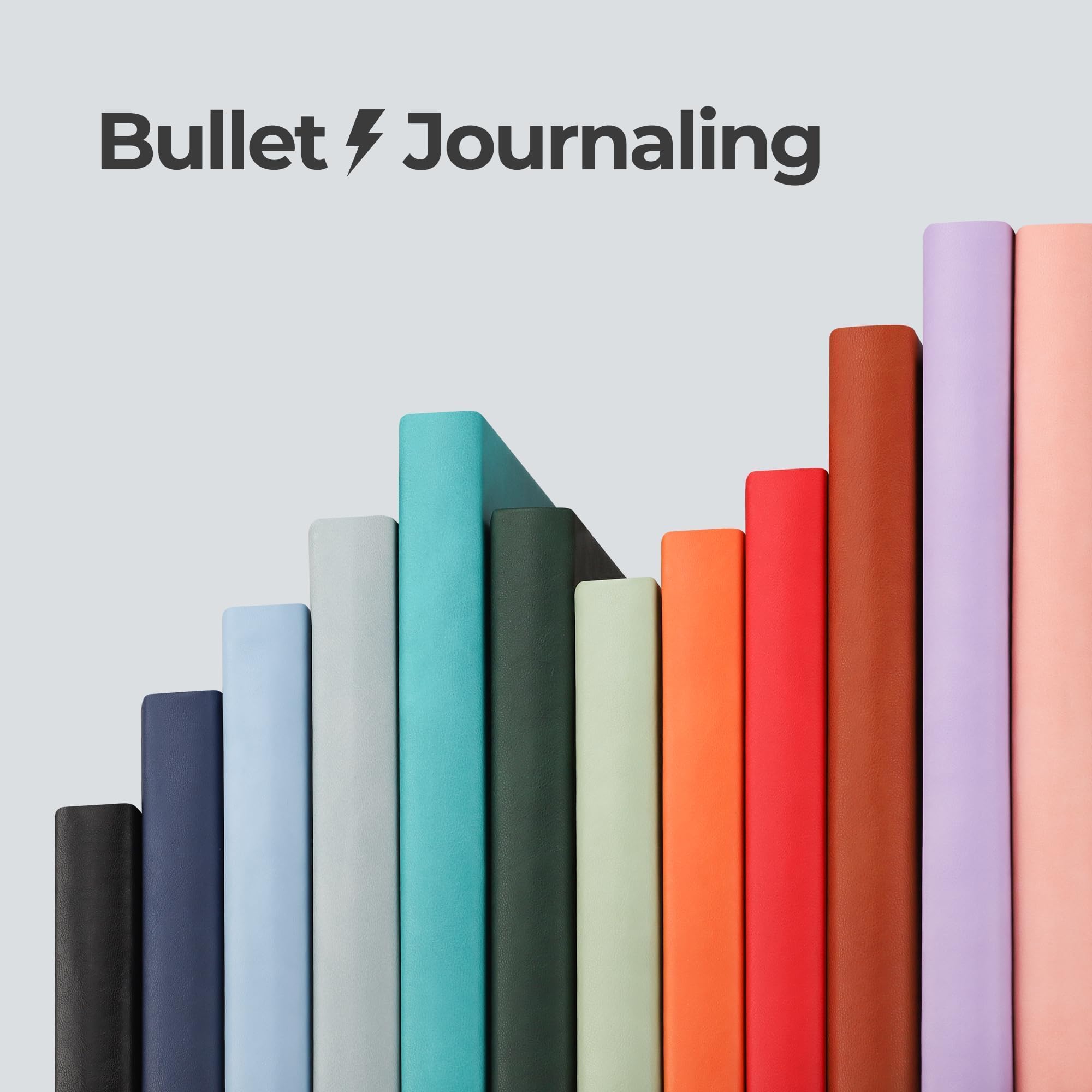 RETTACY Bullet Dotted Journal - A5 Dotted Grid Journal Notebook with 256 Pages, 120 GSM Acid-Free Paper, Bullet Journaling, Sketching, Leather Hardcover, Inner Pocket, 5.7'' Γ 8.3'' (Navy Blue)