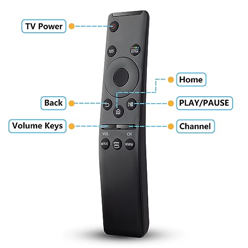 New Universal Remote Control for All Samsung TV,Compatible with Samsung Frame Crystal UHD Neo QLED OLED 4K 8K Smart TV【Pack of 2】