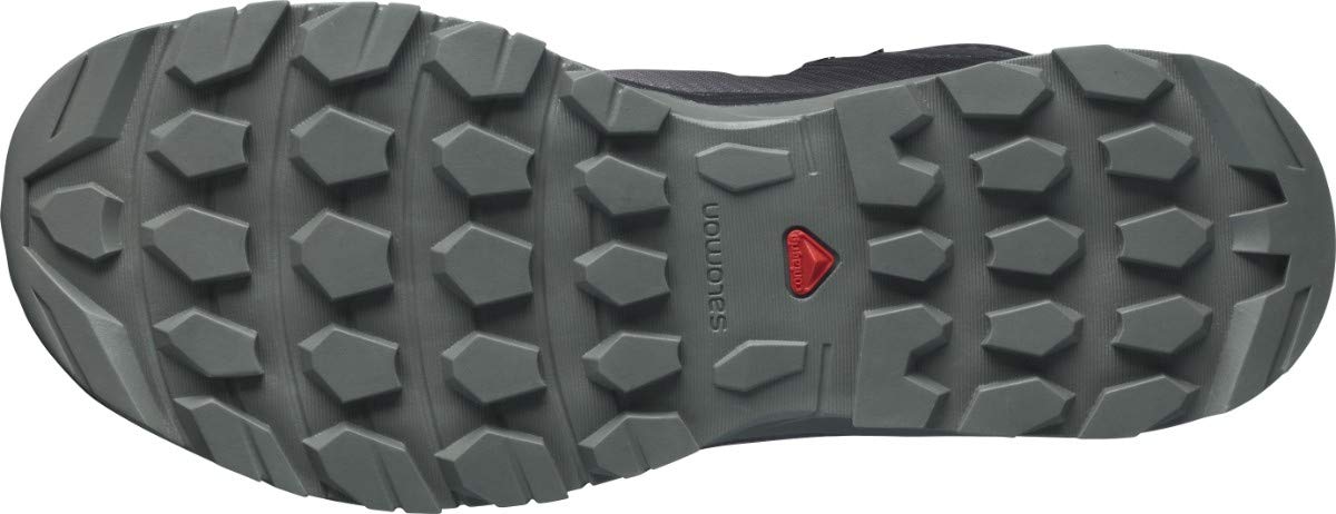 Salomon VAYA MID Gore-TEX Hiking Boots for Women, Green Gables/Spruce Stone/Shadow, 10