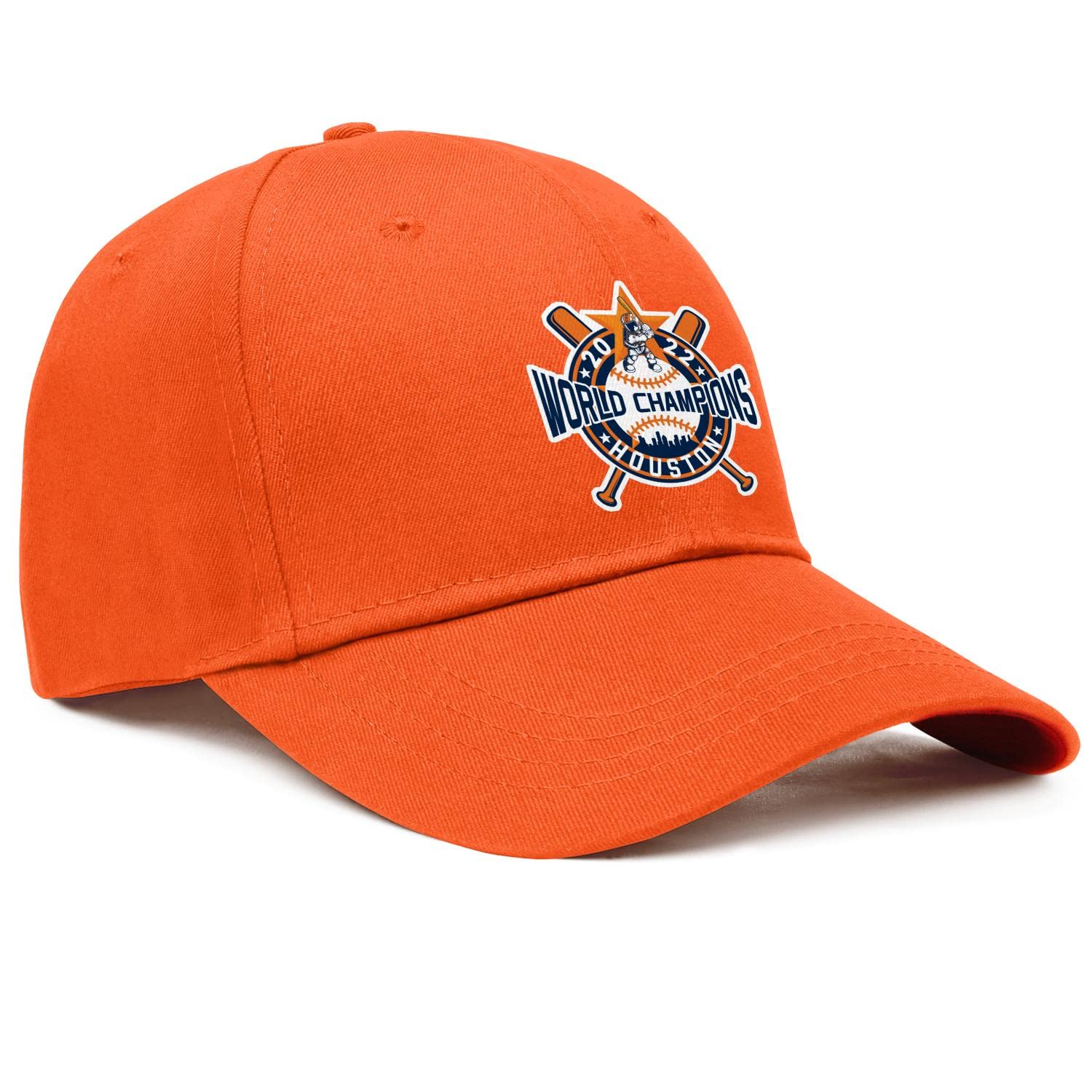 Weiqiyong 2022 World Hat Ho.u.Ston Hat Ch.a.mps 2022 Baseball Cap 2022 Ch.a.mps Baseball Gift for Baseball Fans