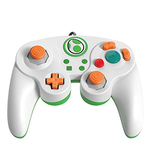 PDP Gaming Super Mario Bro Yoshi GameCube Wired Fight Pad Pro Controller: Yoshi - Nintendo Switch