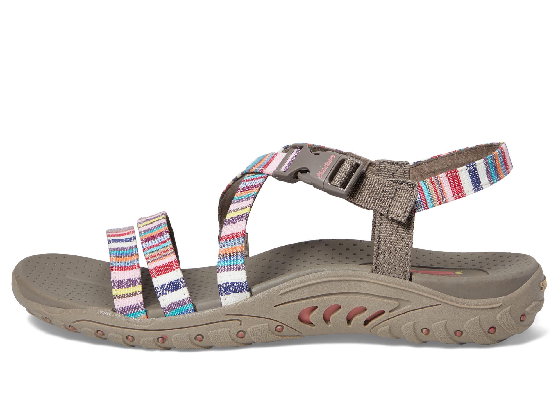 Skechers Reggae - Trail On by Taupe Multi 7 B (M)