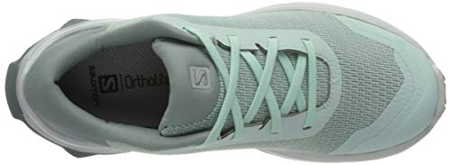 Salomon Women's Hiking Shoe, icy morning/lead/stormy weather,12 M US