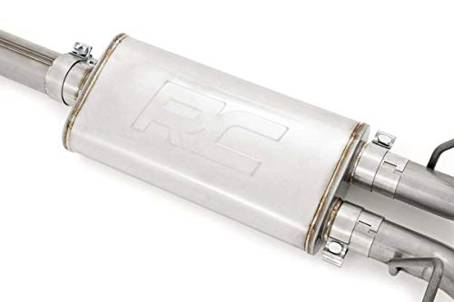 Rough Country Dual Cat-Back Exhaust for 2014-2018 Chevy/GMC 1500 | 5.3L - 96007