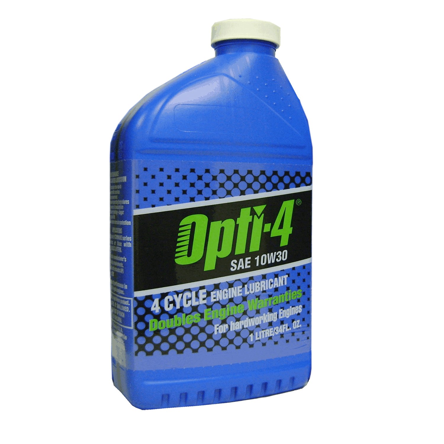 Opti-4 43121 SAE 10W30 34Oz 4-Cycle Engine Lubricant, 8-Pack