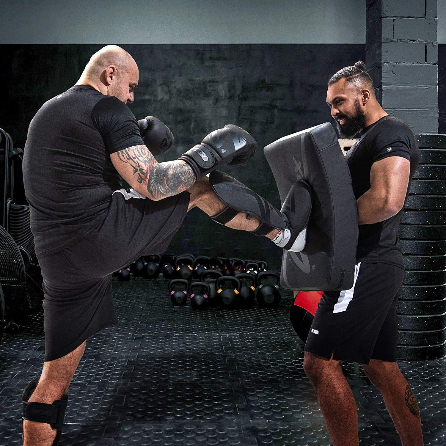 RDX Kick Shield for Kickboxing Training, Great for MMA, Taekwondo, Krav MAGA, Martial Arts, Karate, Curved Muay Thai Kicking Pad, Body Strike Shield (Sold AS Single Item)