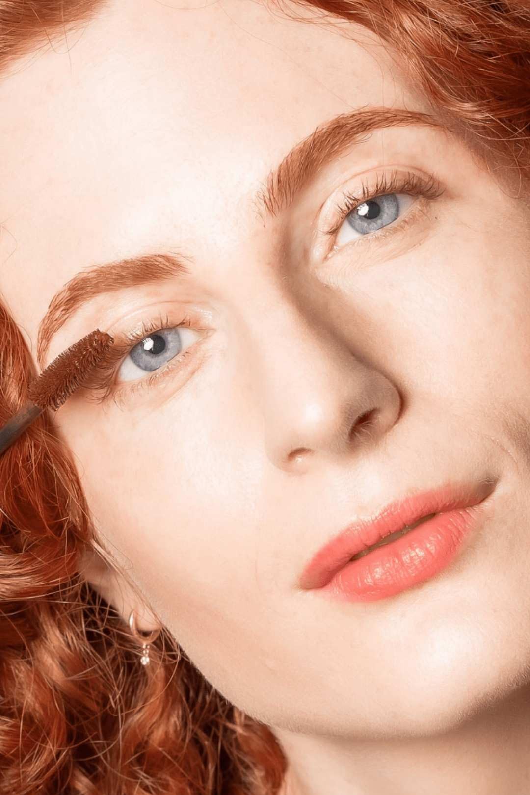 Redhead Revolution's Vegan Gingerlash Redhead Mascara | Auburn Brown Mascara for Redheads & Blondes (Honest Auburn)