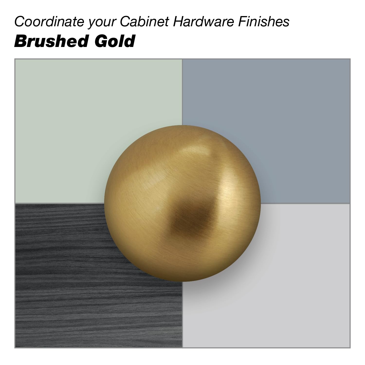 Richelieu Hardware BP9253320165 Creston Collection 11 3/8 in to 12 5/8 in (288 mm to 320 mm) Center Brushed Gold Contemporary Cabinet Pull