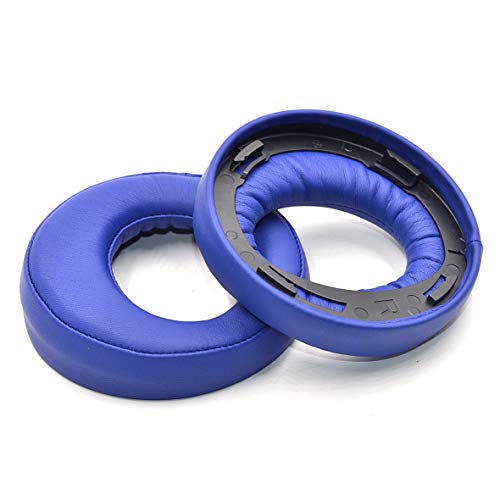 PS4 Earpads Upgrade Foam Replacement Compatible with Sony ps4 Gold Wireless Headset PS3 PS4 7.1 Virtual Surround Sound CECHYA-0083 Headset, Softer Small Sheepskin ,High-Density Noise Cancelling Foam