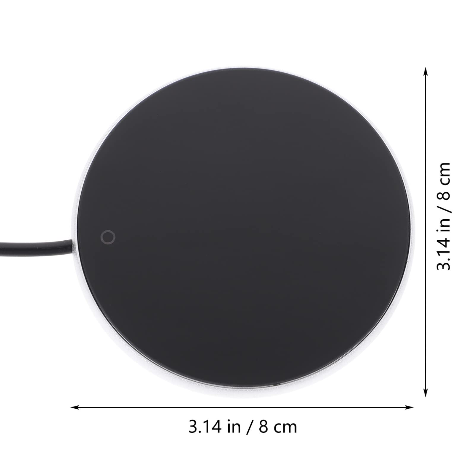 UPKOCH Coffee Mug Warmer USB Heating Coaster Tea Cup Warmer Heater Beverage Warmer Milk Tea Candle Warmer Candle Wax Cup Warmer Heating Plate