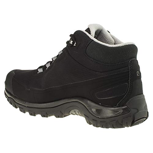 Salomon Men's Shelter CSWP Snow Boots, Black/Black/Frost Gray, 10