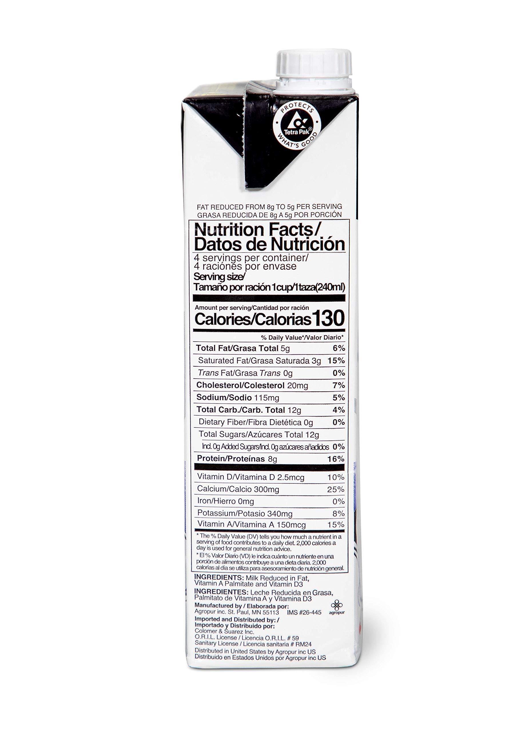 Natrel 2% Milk, 32 Oz, 12Count