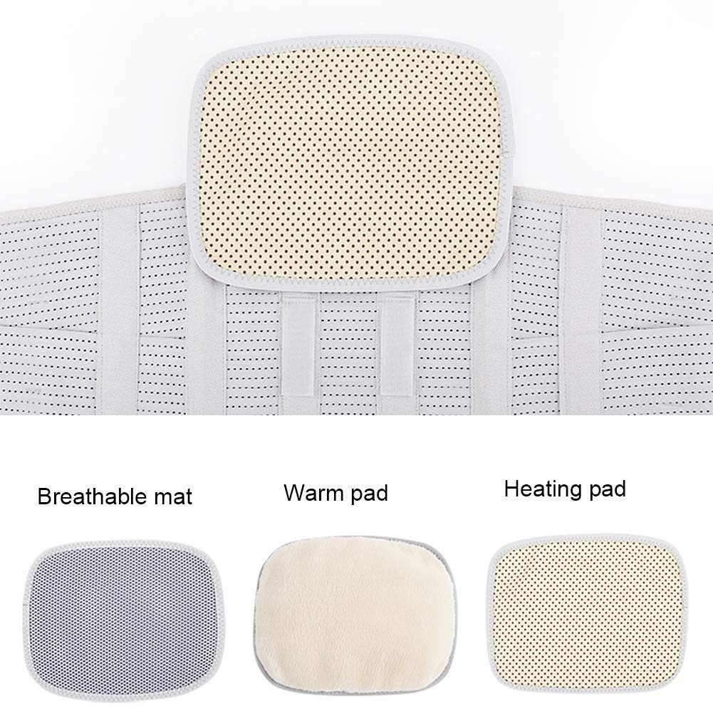 TANGIST Back Support Lumbar Lower Back Brace Belt With Removable Pad For Pain Relief And Injury Prevention Double Adjustment For Men And Women (Size : X-Large)