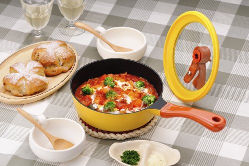 Wahei Freiz RHF-210 Frying Pan, Remi Hirano Picoremi Pan, Brown